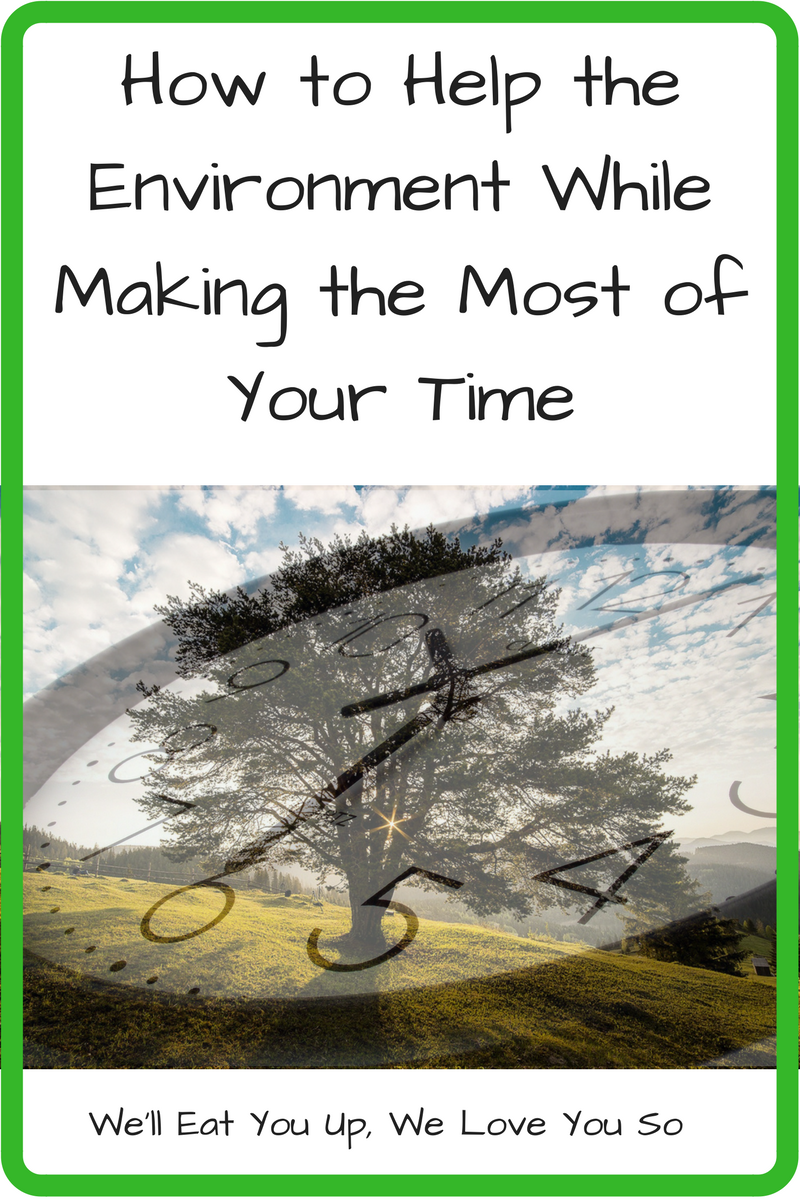 How to Help the Environment While Making the Most of Your Time