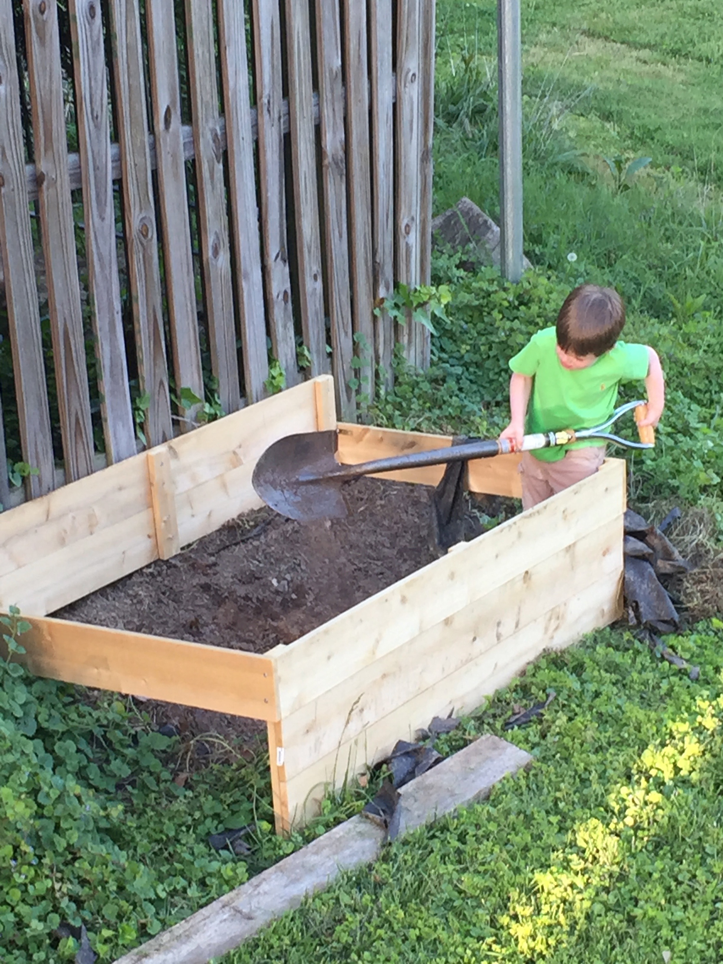 Digging in the dirt box - Shannon Brescher Shea