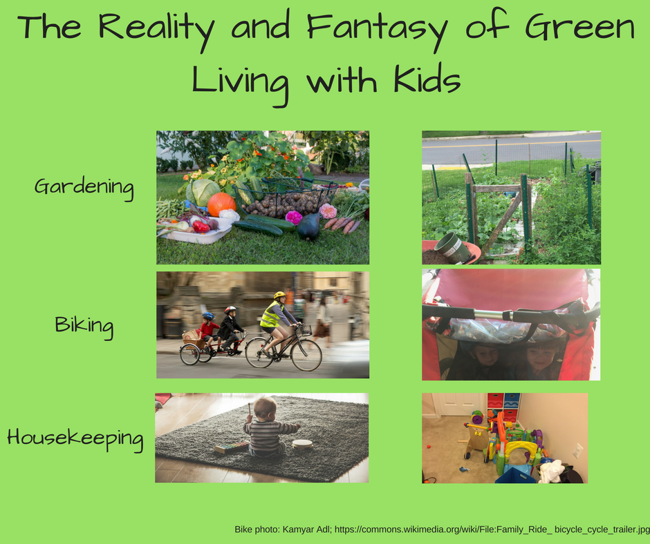 The Reality and Fantasy of Green Living with Kids